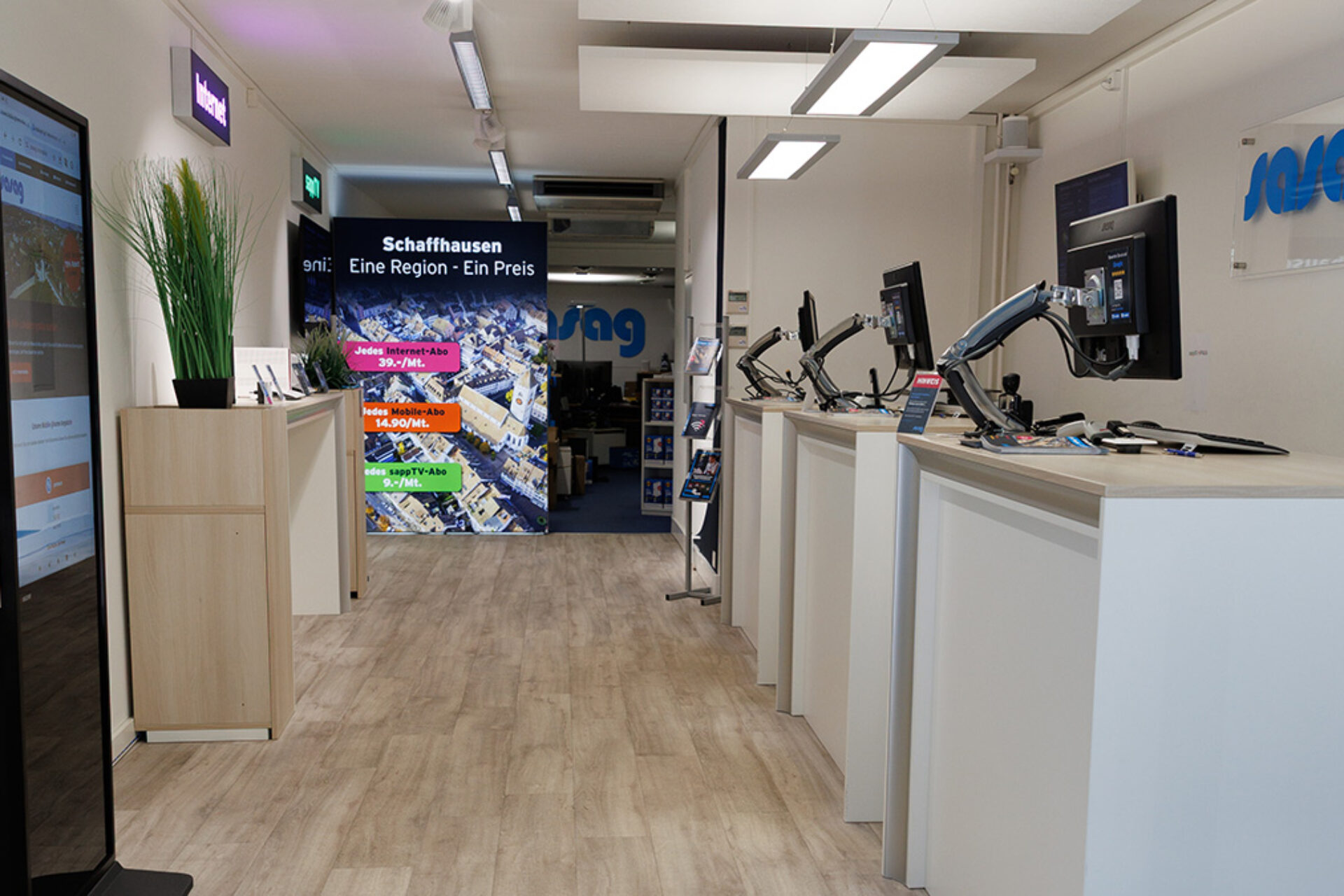 Über sasag Kabelkommunikation AG — sasag.ch